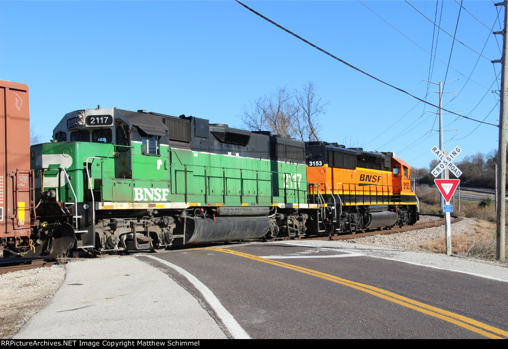 BN Green GP38AC